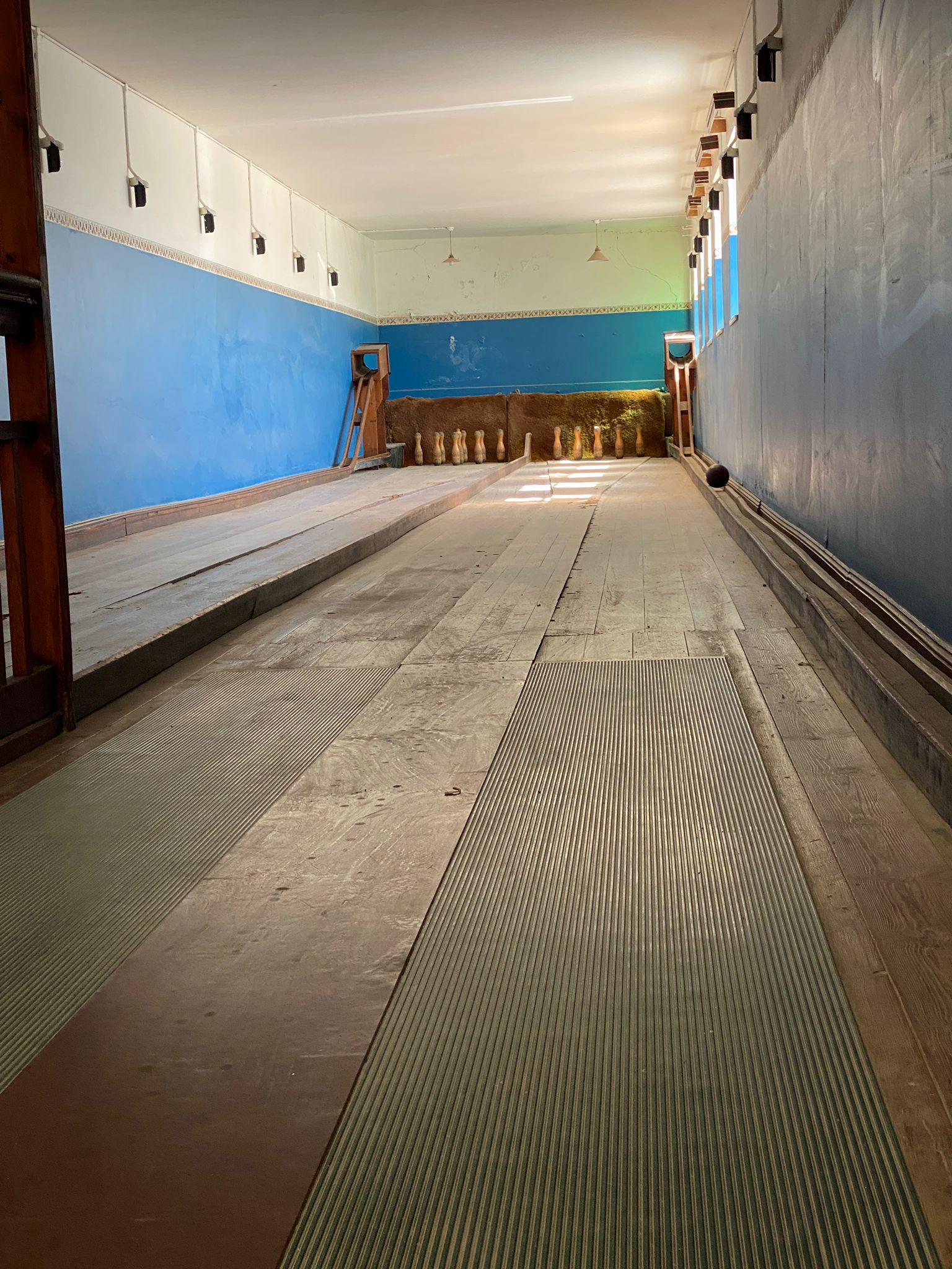 Alte Kegelbahn in Namibia – Kegelspass & Kegelsport